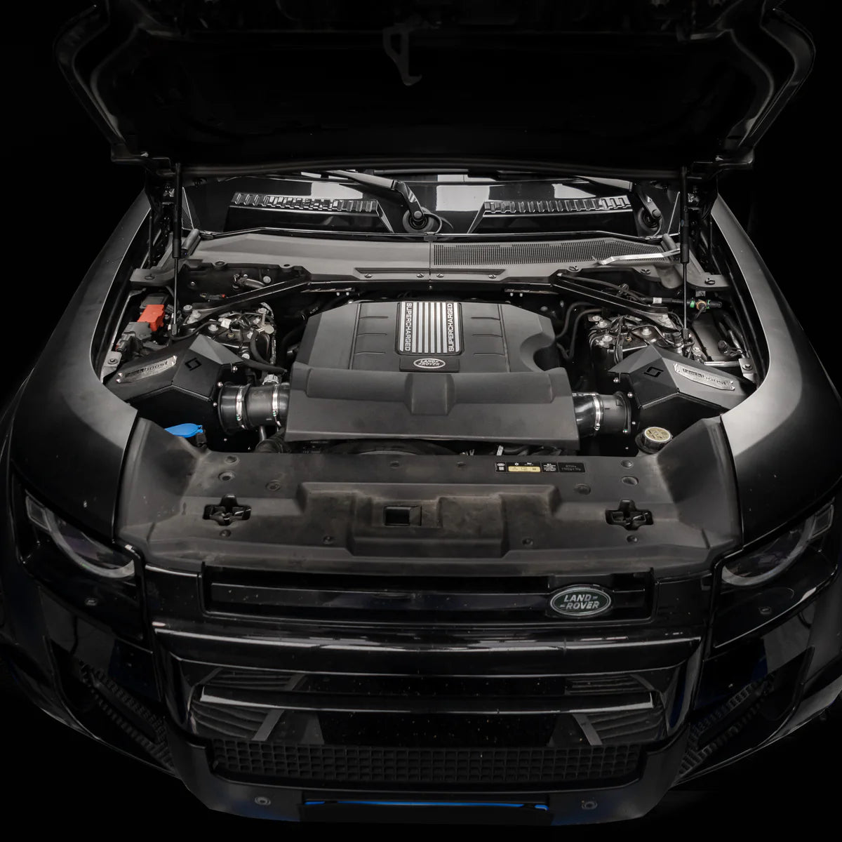 Land Rover Defender P525 L663 5.0L V8 Supercharged Cold Air Intake Sys ...