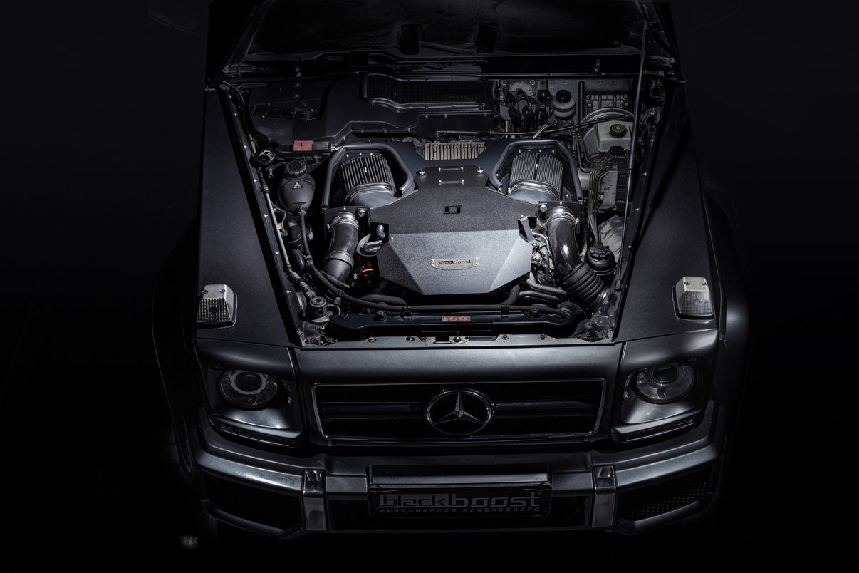 Mercedes AMG G63 (W463) M157 Cold Air Intake System – BlackBoost USA