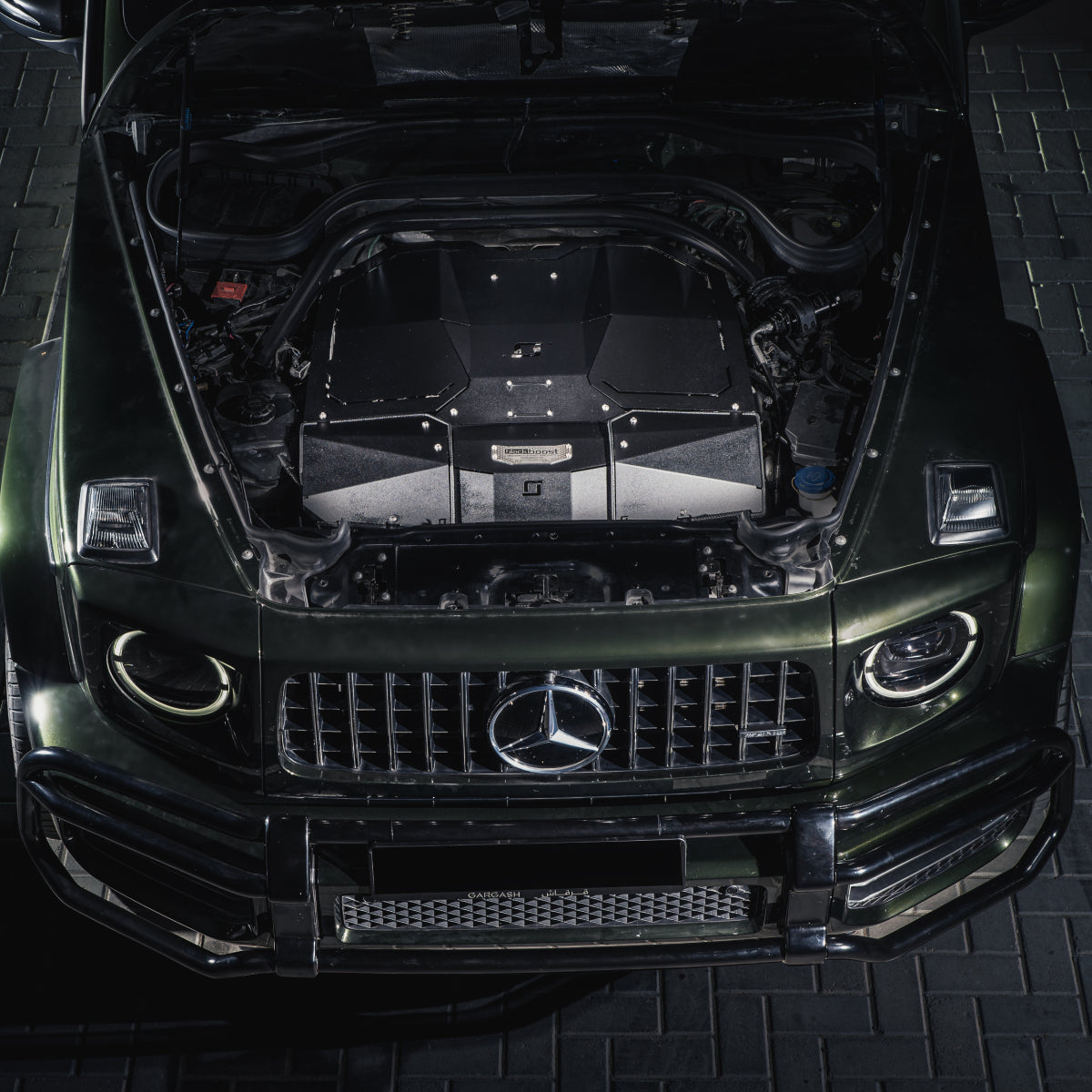 Mercedes G63 M177 (W463A) Cold Air Intake System Gen 2 – BlackBoost USA